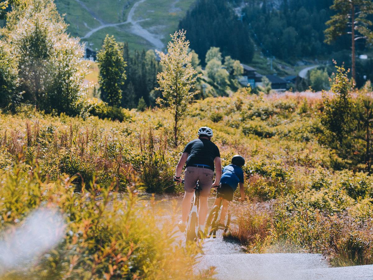 Heisbasert sykling i Hemsedal